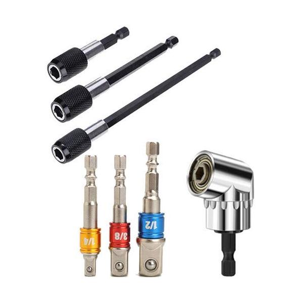 ※併売のため、在庫切れの際はご了承ください。発送委託により倉庫業者がお届けする場合がございます※【材質】特殊鋼(7本セット)【パッケージ内容】(1)　差込角3本組：[黄色]6.35mm(1/4″)、[赤色]9.5mm(3/8″)、[青色]1...