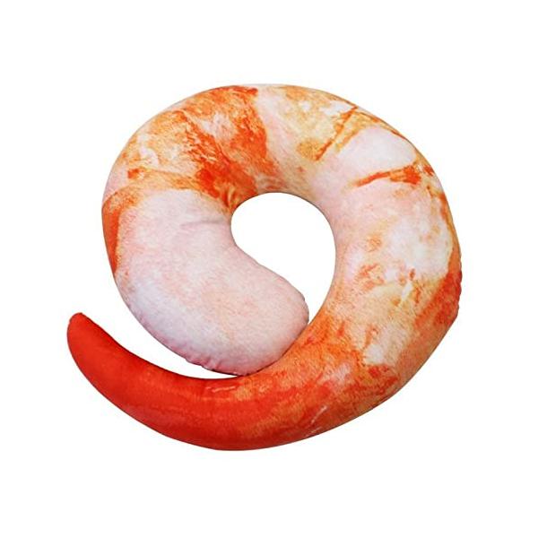 ※併売のため、在庫切れの際はご了承ください。発送委託により倉庫業者がお届けする場合がございます※「甘エビ」をそのまま超〜リアルに再現したおもしろクッションです♪ 思わず目を疑ってしまうようなリアルな作り！もちろん食べ物ではありません(＾◇＾...