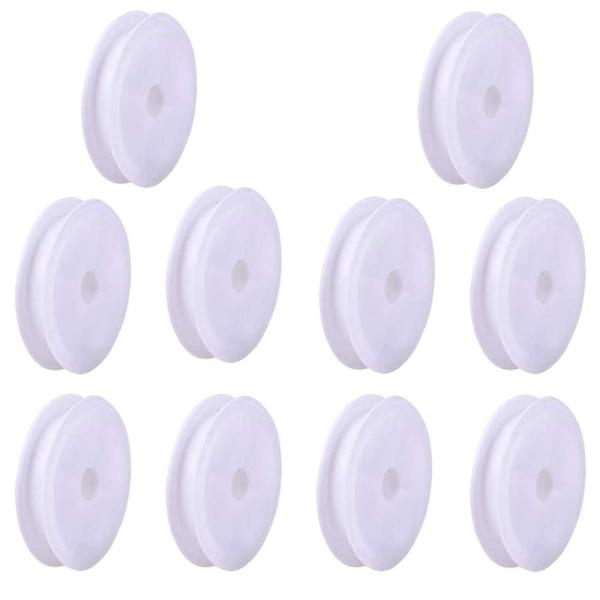 ※併売のため、在庫切れの際はご了承ください。発送委託により倉庫業者がお届けする場合がございます※【商品概要】セット内容：10個セットサイズ：直径66mmリボンや他の紐状のものを簡単に収納できるプラスチック製のリールです。ラスチック製であるた...