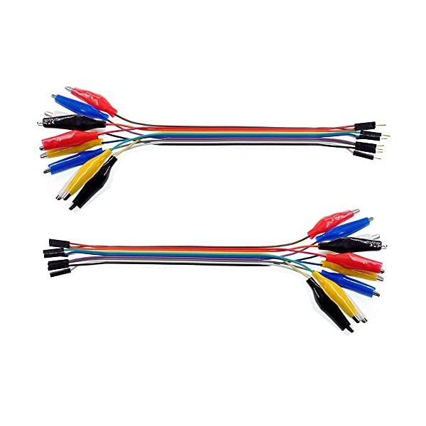 ※併売のため、在庫切れの際はご了承ください。発送委託により倉庫業者がお届けする場合がございます※ワニ口クリップは強いバネ力があり、ほとんどの作業で固定できます。ケーブルの内側は、導電性に優れた純銅です。8インチのジャンパー、一方の端はワニ口...