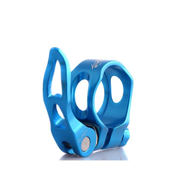 ※併売のため、在庫切れの際はご了承ください。発送委託により倉庫業者がお届けする場合がございます※【素材】6061アルミ合金製シートポストクランプ。耐久性に優れています、陽極表面処理技術。【サイズ＆フィット】直径31.8mm（フィット27.2...