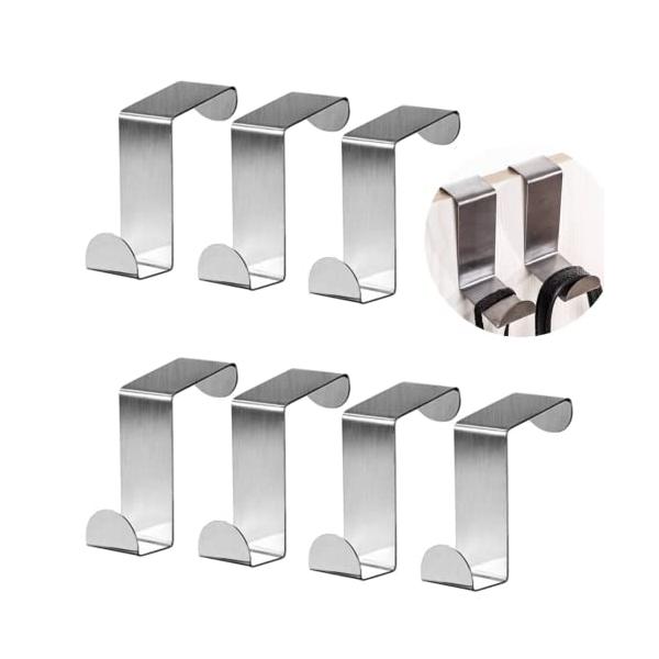 ※併売のため、在庫切れの際はご了承ください。発送委託により倉庫業者がお届けする場合がございます※【商品仕樣】パッケージ内容：7個入り、サイズ：5.6cm×4cm×2.5cm、材質：ステンレス製。【インテリア】取り付けはドアに引っ掛けるだけ。...