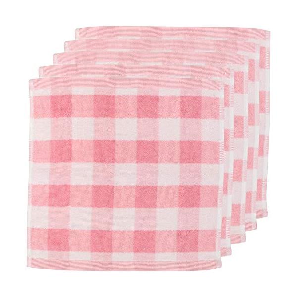 ※併売のため、在庫切れの際はご了承ください。発送委託により倉庫業者がお届けする場合がございます※サイズ:約34×35cm素材・材質:綿100% 20番手単糸 甘撚り生産国:トルコセット内容:ピンクのハンドタオルが5枚入っています。トルコの中...