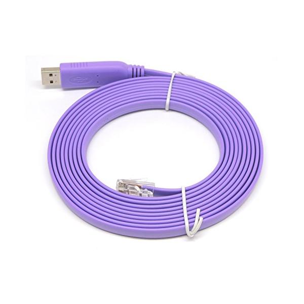 ※併売のため、在庫切れの際はご了承ください。発送委託により倉庫業者がお届けする場合がございます※ネットワーク機器のRJ45コンソール端子(CONSOLE)を、USBに変換するケーブルです。FTDI社製チップ（FT232R）を使用しており、多...