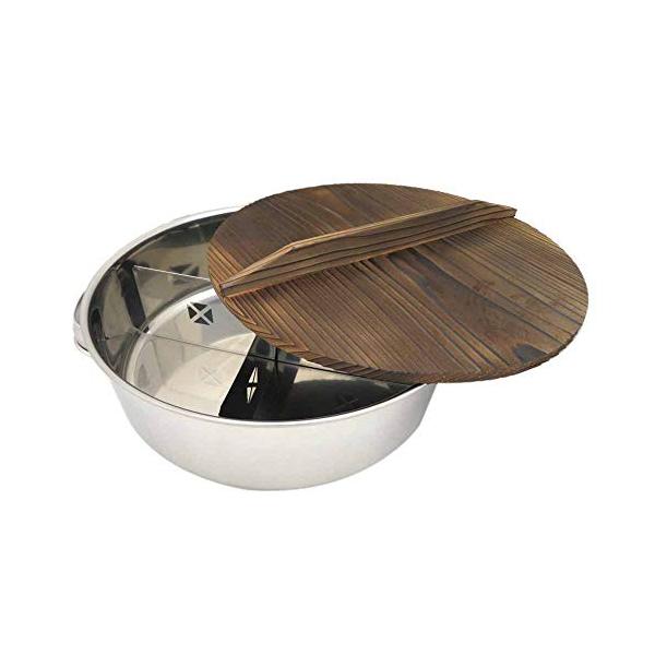 ※併売のため、在庫切れの際はご了承ください。発送委託により倉庫業者がお届けする場合がございます※サイズ:直径×高さ(mm)330×100質量(g)450素材・材質:18-8ステンレス原産国:日本
