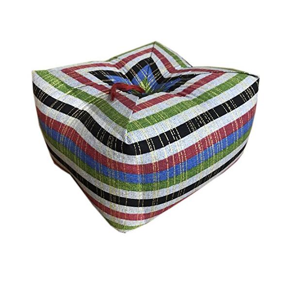 ※併売のため、在庫切れの際はご了承ください。発送委託により倉庫業者がお届けする場合がございます※【サイズ】約幅16×奥行19×高さ13cm【素材】表地：綿100%、詰め物：天然そばがら（燻蒸処理済）【お手入れ方法と注意点】本体は時々天日干し...