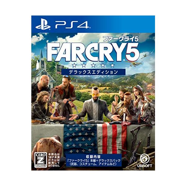 ※併売のため、在庫切れの際はご了承ください。発送委託により倉庫業者がお届けする場合がございます※収録内容:「ファークライ5」本編+デラックスパック プロダクトコード本ソフトは2018年3月29日に発売された「ファークライ5」に、デラックスパ...