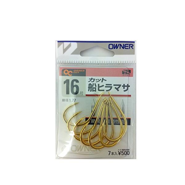 ※併売のため、在庫切れの際はご了承ください。発送委託により倉庫業者がお届けする場合がございます※OWNER(オーナー) バラ 10549 カット船ヒラマサ フック 16 釣り針