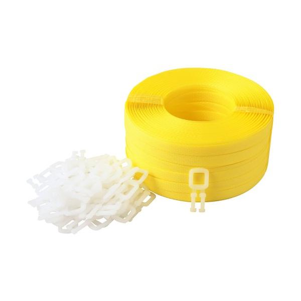 ※併売のため、在庫切れの際はご了承ください。発送委託により倉庫業者がお届けする場合がございます※用途:梱包、荷造り、手芸、農業用巾:15.5mm長さ:200mカラー:黄材質:ポリプロピレン包装:シュリンク包装(ソフト)