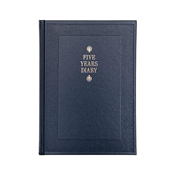 ※併売のため、在庫切れの際はご了承ください。発送委託により倉庫業者がお届けする場合がございます※【本体サイズ】 A5(21.0cm×14.8cm), ※1枚目は貼ケースの画像となります。【内容】 1年6行×5年分=1ページ【製本】 本綴じ【...