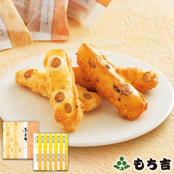 【のし対応商品】カリフォルニア産アーモンド入りおかき◆内容サラダ味（12本）、しょうゆ味（12本）◆食感サクサク◆賞味期限製造日より100日間◆寸法缶サイズ／縦26.5cm×横25.5cm×高さ5.0cm◆用途お使い物・お祝い・内祝いに大切...