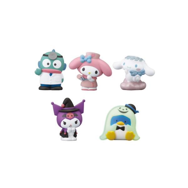 【SANRIO CHARACTERS FRIENDS４　より　５種】　 　　★☆ラインナップ☆★●　ハンギョドン●　マイメロディ●　シナモロール●　クロミ●　タキシードサム　　　　　　　　　　　の　５種類です。※タキシードサムのみ、一部蓄光...