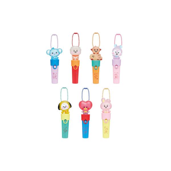 【BT21 Light stick charm２　全７種】　 　　★☆ラインナップ☆★●　KOYA●　RJ●　SHOOKY●　MANG●　CHIMMY●　TATA●　COOKY　　　　　　　　　　　　　　　　の　７種類です。・ボタン電池(L...