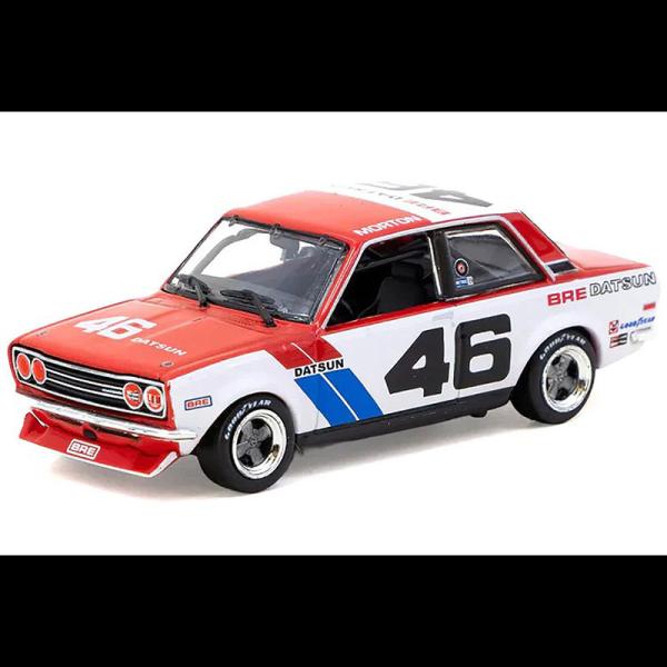 【Trans-Am 2.5 Championship 1971／J.Morton】メーカー：TARMAC WORKS(ターマックワークス)品番：T64-052-71BRE46スケール：1/64（全長7cm）カラー：ホワイト／ブルー／レッド＊...