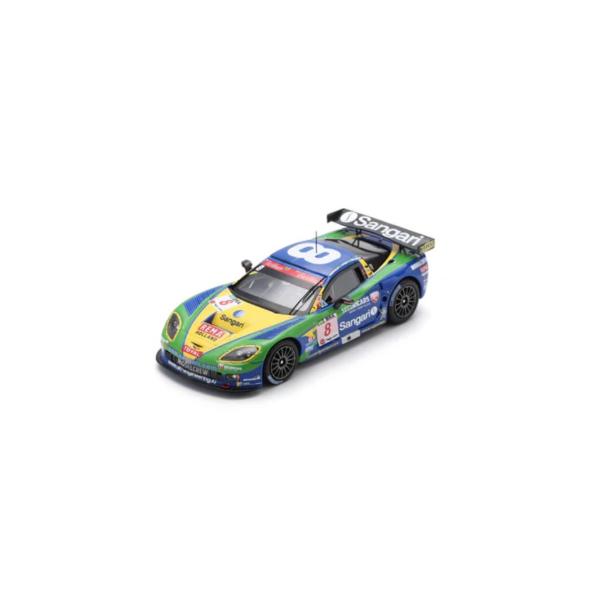 ■メーカー：Spark■スケール： 1:43■商品名：Chevrolet Corvette C6.R No.8 Sangari Team Brazil 24H Spa 2009■ドライバー：E. Bernoldi / X. Maassen ...