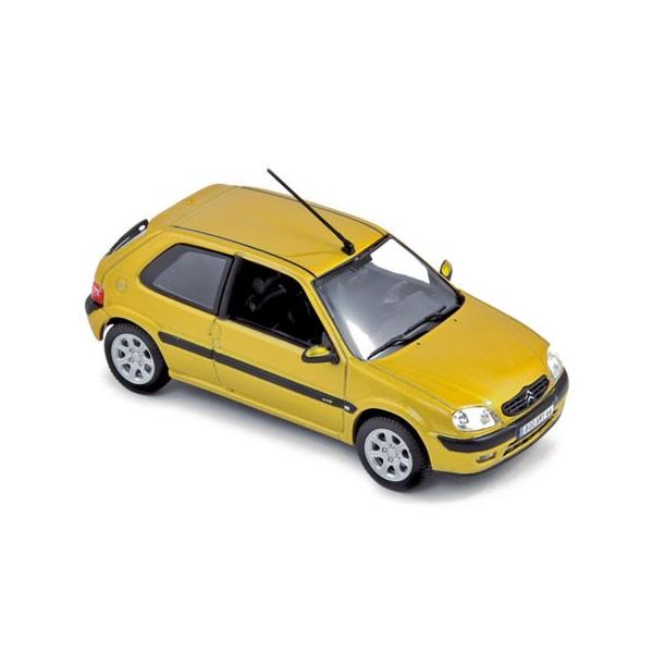 ■メーカー：ノレブ■商品名：シトロエン サクソ VTS 2000 - Heliodor Yellow■品番：1551561/43スケールのミニカー、ダイキャストモデルです。