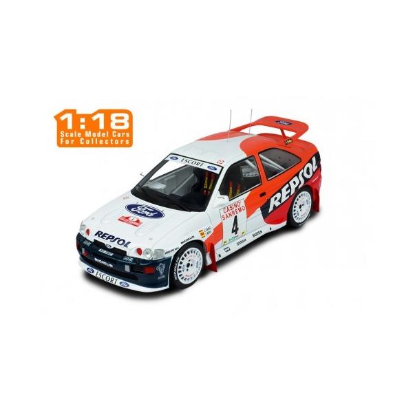 ■メーカー: ixo models■スケール: 1：18■商品名: Ford Escort RS Cosworth #4 Rally Sanremo 1996■ドライバー:C.Sainz / L.Moya■品番: 18RMC076A■材質：...