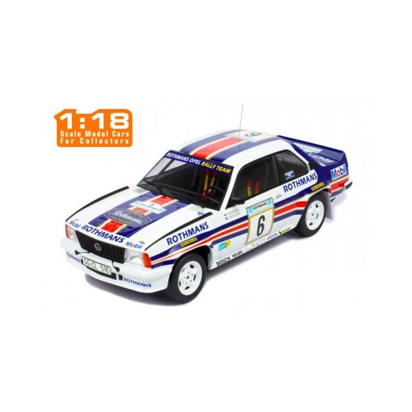 ■メーカー: ixo models■スケール: 1：18■商品名: Opel Ascona 400 #6 Rally Acropolis 1982■ドライバー:H.Toivonen / F.Gallagher■品番: 18RMC097B■材...