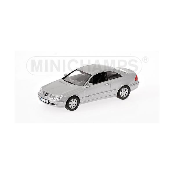 ■メーカー：ミニチャンプス■スケール：1/43■商品名：メルセデスベンツ CLK-CLASS (C209) 2001 シルバー■品番：400 031424■材質：ダイキャスト