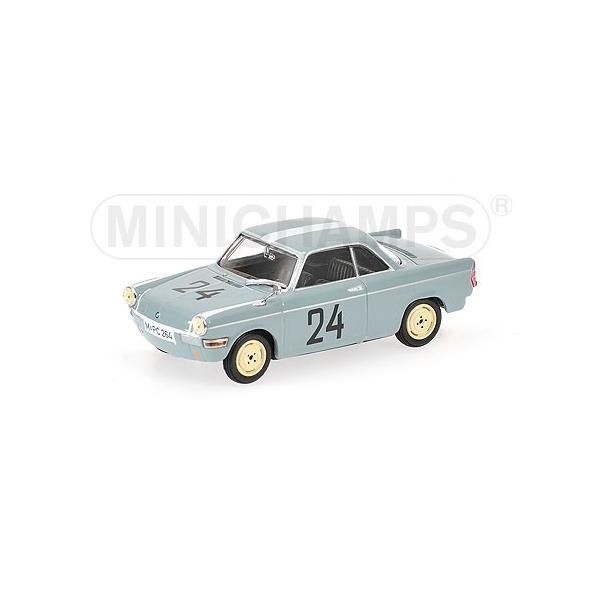 ■メーカー：ミニチャンプス■スケール：1/43■商品名：BMW 700 Coupe 12h Hockenheim 1960 Winner　　　　　Stuck/Greger■品番：400 602324■材質：ダイキャスト