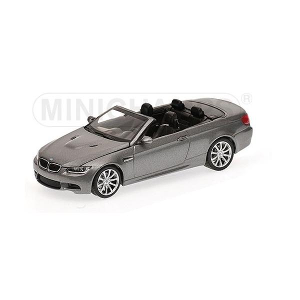 ■メーカー：ミニチャンプス■スケール：1/43■商品名：BMW M3 カブリオレ(E93) 2008 グレーメタリック■品番：431 026331■材質：ダイキャスト