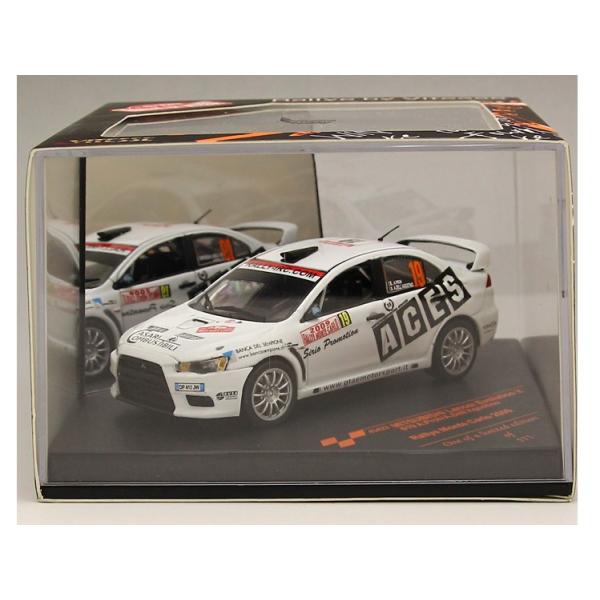 ■メーカー: ビテス■スケール: 1：43■商品名: MITSUBISHI LANCER EVOLUTION X #19 　　　　　A.Proh/A.Dell'Agostino 　　　　　Rallye Monte Carlo 2009■品番...