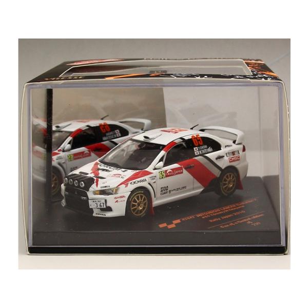 ■メーカー: ビテス■スケール: 1：43■商品名: MITSUBISHI LANCER EVOLUTION X #65　　　　　Y.Onishi/M.Tateyama　　　　　Rally Japan 2010■品番: 43443■材質: ...