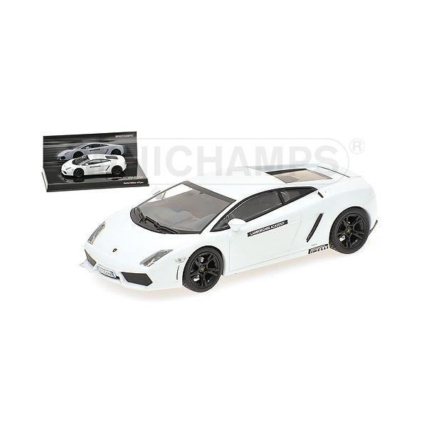 ■メーカー：ミニチャンプス■スケール：1/43■商品名：LAMBORGHINI GALLARDO LP 560-4 2008 WHITE■品番：436 103801■材質：ダイキャスト