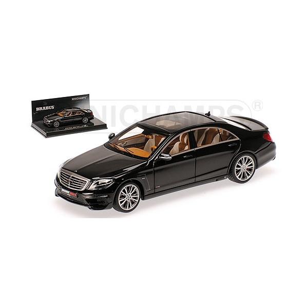 ■メーカー：ミニチャンプス■スケール：1/43■商品名：ブラバス 850 S63 S-CLASS 2015 黒■品番：437 034200■材質：ダイキャスト