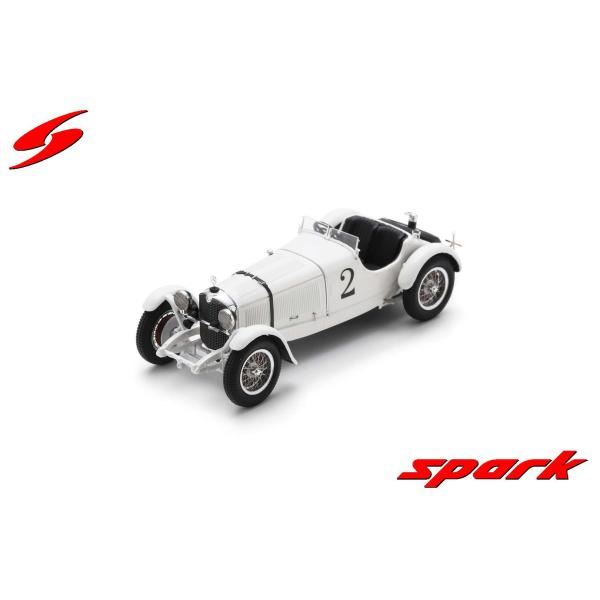 ■メーカー：Spark■スケール： 1:43■商品名：Mercedes-Benz SSK No.2 Winner 24H Spa 1931■ドライバー：D. Djordjadze / G. Zehender■品番：43SPA1931■材質：...