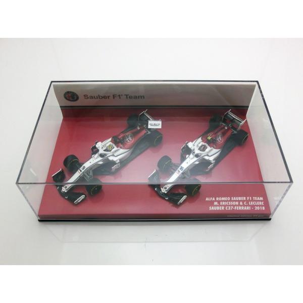 ■メーカー：ミニチャンプス■商品名：Sauber C37 F1 2018 2-car Set 　　　　　M.Ericsson #9 &amp; Ch.Leclerc #16■品番：447 180916ミニチャンプスのポルシェ、1/43スケー...