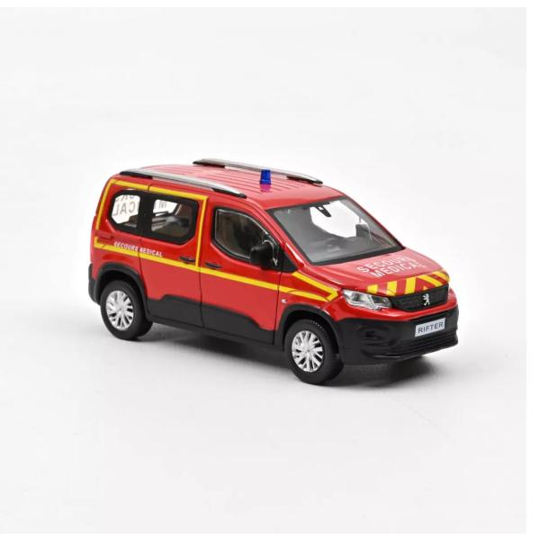 ■メーカー：NOREV　■スケール：1：43■商品名：Peugeot Rifter 2019 "Pompiers - Secours Medical"■品番：479070■材質：ダイキャスト