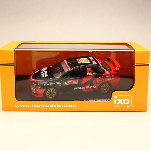■メーカー: ixo models■スケール: 1/43■商品名： MITSUBISHI LANCER Evo X #56 Rally JAPAN 2008■ドライバー：F.Nutahara / H.Ichino■品番：KBI047■材質：...