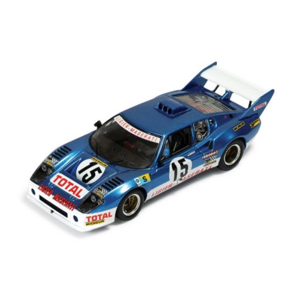 ■メーカー: イクソ■スケール: 1：43■商品名:  Ligier JS2 #15 "Maserati" Le Mans 1974■ドライバー：A.Serpaggi / J.Laffite■品番: LMC137■材質：ダイキャスト