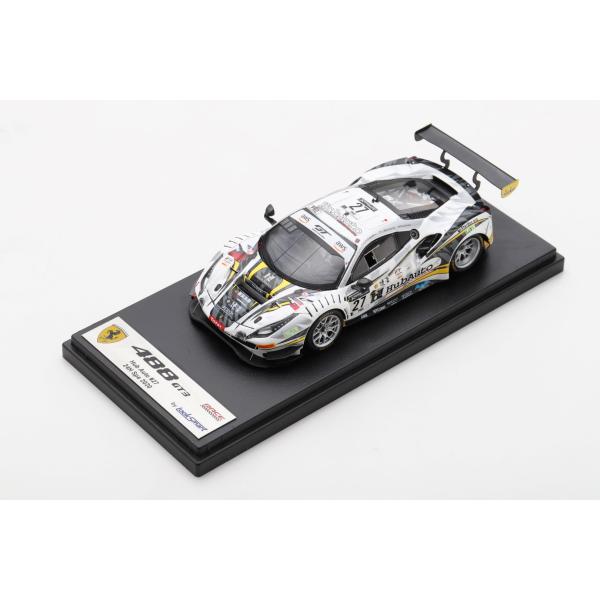 ■メーカー: LookSmart■スケール: 1/43■商品名:Ferrari 488 GT3 Evo No.27 Hub Auto 24H Spa 2020■ドライバー： M. Gomes / T. Blomqvist / K. Koba...