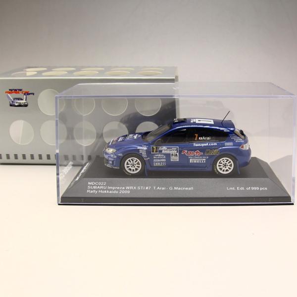 ■メーカー: ixo models■スケール: 1/43■商品名: SUBARU IMPREZA WRX STI 2009年 Rally 北海道 #7モデルネット社特注モデル■ドライバー:新井敏弘/G.Macneall■品番：MDC022■...