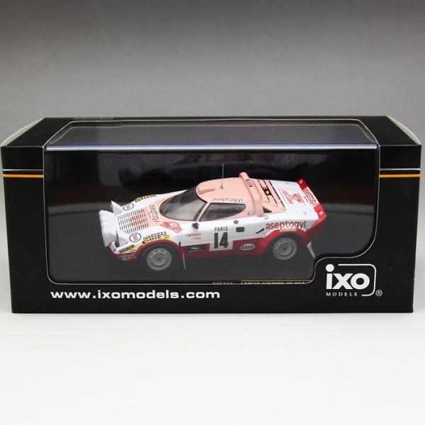 ■メーカー: ixo models■スケール: 1/43■商品名: LANCIA STRATOS HF #14 C. DACREMONT-C. GALLI RALLY MONTE CARLO 1977■ドライバー:C.Dacremont /...