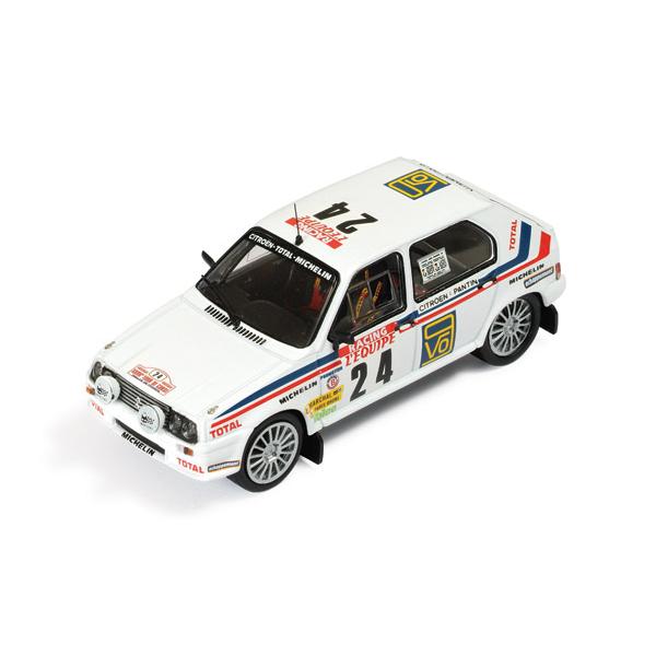 ■メーカー: ixo models■スケール: 1/43■商品名:  Citroen Visa Chrono #24 Tour De Corse 1983■ドライバー：G.Thimonier / C.Dorche  ■品番: RAC128■...