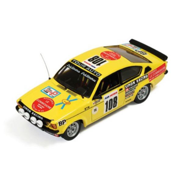 ■メーカー: イクソ■スケール: 1/43■商品名:  Opel Kadett #108 4th Tour de France 1979 (1st in Class) ■ドライバー：  J.L.Clarr■品番: RAC203■材質：ダイキ...