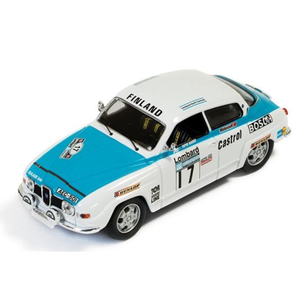 ■メーカー: ixo models■スケール: 1/43■商品名: SAAB 96 V4 #17 RAC RALLY 1974 ■ドライバー:T.RAINIO / K.LEHTO■品番：RAC233■材質：ダイキャスト