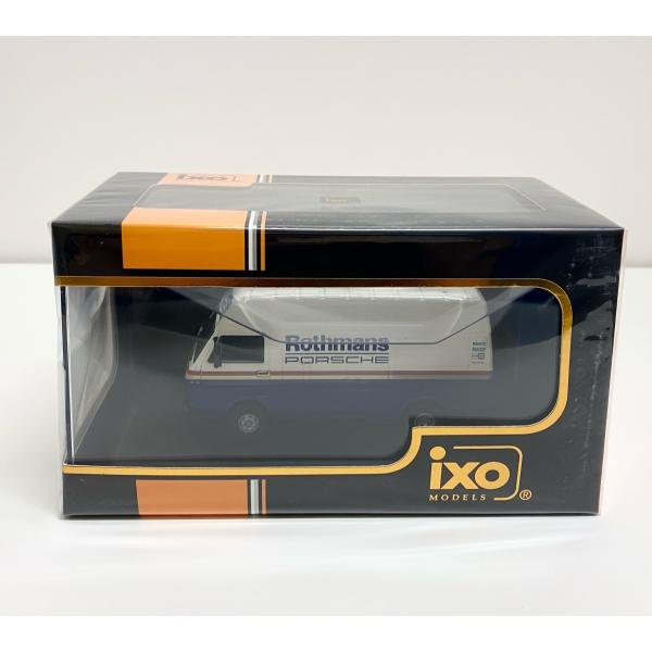 ■メーカー: ixo models■スケール: 1：43■商品名:Volkswagen LT35 LWB Rallye Assistance Van 　　　　"Rothmans Porsche" white/blue■品番: RAC285■...