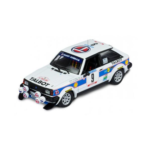 ■メーカー: イクソ■スケール: 1：43■商品名:TALBOT SUNBEAM LOTUS #9 H.Toivonen-F.Gallagher Tour de Corse 1981■品番: RAC370B■材質：ダイキャスト