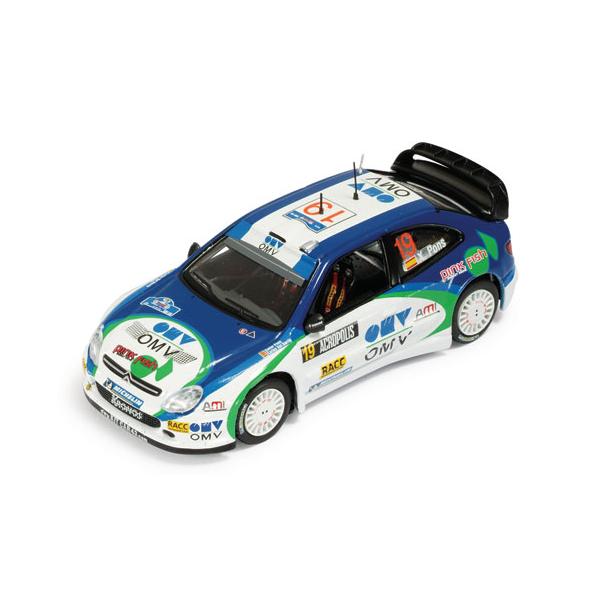 ■メーカー: ixo models■スケール: 1/43■商品名：Citroen Xsara WRC #19 Rally Acropolis 2005  ■ドライバー:X.Pons / Barrio-C.Del■品番：RAM198■材質：ダ...
