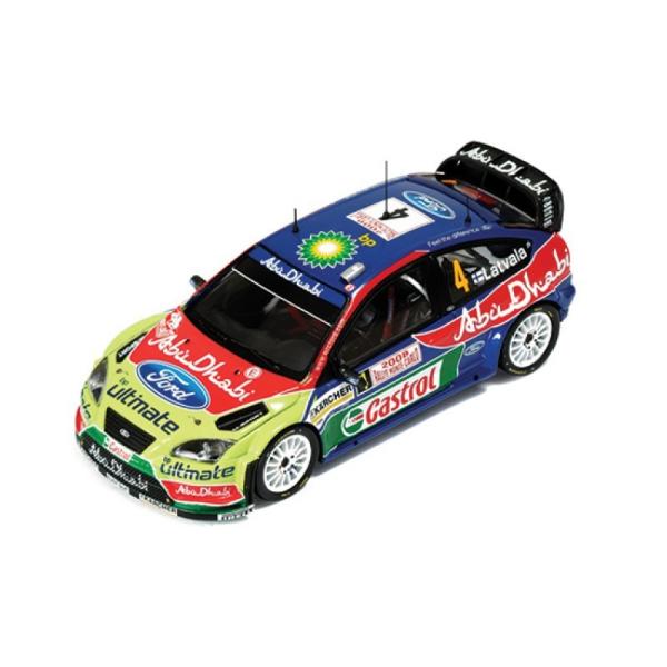■メーカー: ixo models■スケール: 1/43■商品名：FORD FOCUS RS WRC07 #4 Rally Monte Carlo 2008■品番：RAM301■ドライバー：Jari-Matti Latvala■材質：ダイキ...