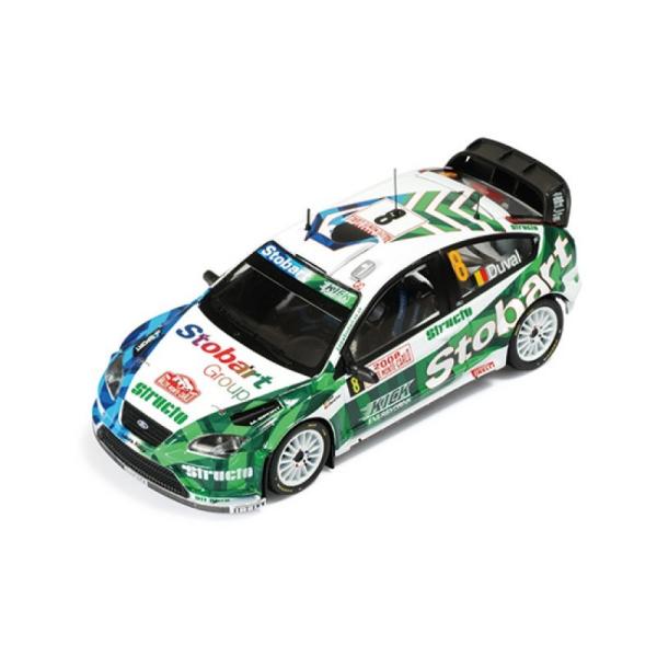■メーカー: ixo models■スケール: 1/43■商品名：FORD FOCUS RS 07 WRC #8 　　　　　4TH RALLY MONTE CARLO 2008■ドライバー:F. DUVAL / E. CHEVAILLER■...