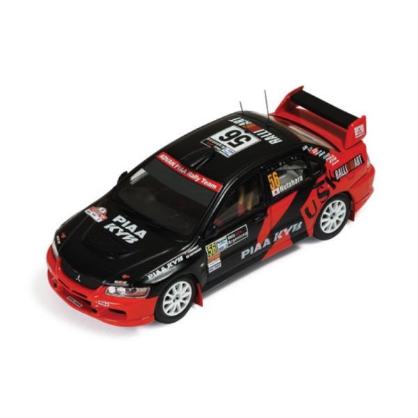 ■メーカー: ixo models■スケール: 1/43■商品名：MITSUBISHI LANCER EVO IX #56　　　　　(ADVAN-PIAA) 11TH ARGENTINE 2008■ドライバー：F. NUTAHARA / D...