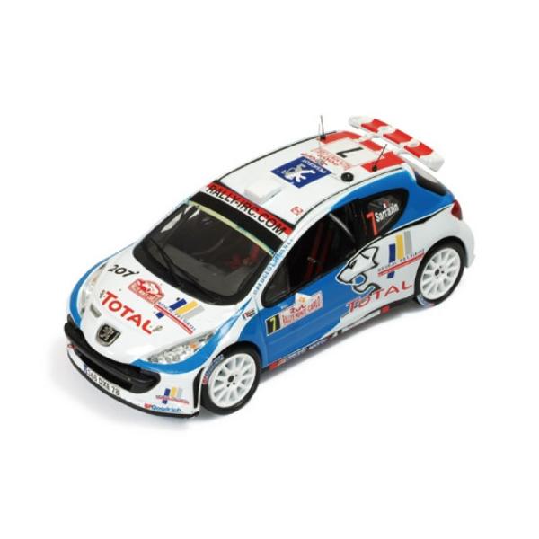 ■メーカー: ixo models■スケール: 1/43■商品名： Peugeot 207 S2000 #7 3rd Rally Monte Carlo 2009■ドライバー：S.Sarrazin / J.J.Renucci■品番：RAM3...