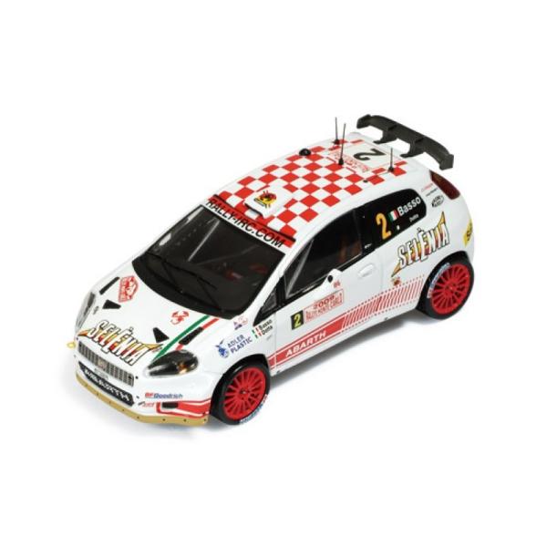 ■メーカー: ixo models■スケール: 1/43■商品名: FIAT ABARTH GRANDE PUNTO S2000 #2 　　　　　5TH RALLY MONTE CARLO 2009■ドライバー: G. BASSO / M....