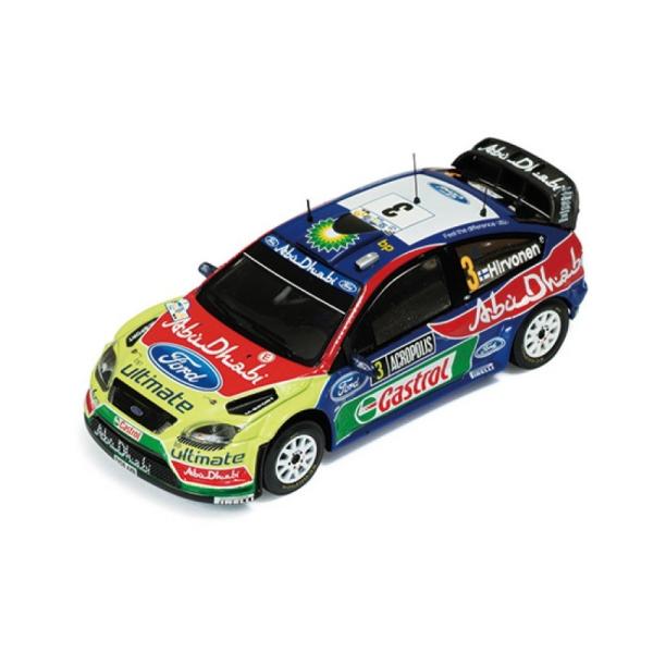 ■メーカー: ixo models■スケール: 1/43■商品名：FORD FOCUS RS WRC09 #3  Acropolis Rally 2009 Winner■品番：RAM376■ドライバー：M.Hirvonen / J.Leht...