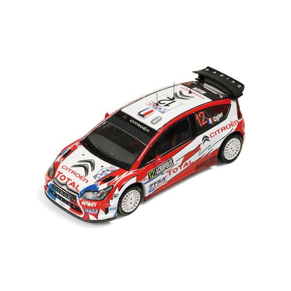 ■メーカー: ixo models■スケール: 1/43■商品名:Citroen C4 WRC #12 2nd Rally Acropolis 2009 ■ドライバー：S.Ogier / J.Ingrassia■品番:RAM377■材質:ダ...